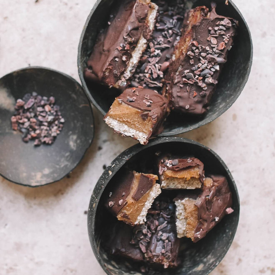 Vegan Mars Bars – Coconut Bowls